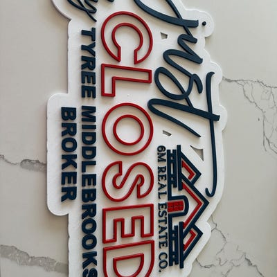 Sold Sign for Realtors, Closing Day Social Media Photo Prop, Real ...