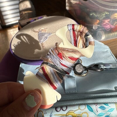 DMC Stitchbow Floss Storage Thread Storage 3D Printed Stitchbow for ...
