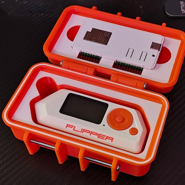 Flipper Zero Case, Rugged Pelican Style Transport Storage Case, Custom Case for Flipper Zero ...