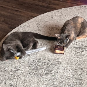 Epic Items Catnip Toy Arming Sword, Kitty Kicker, Filled W/certified ...