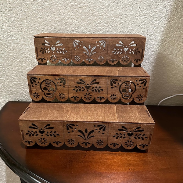 Altar De Muertos SVG, Cut File, Dia De Los Muertos, Papel Picado, Laser ...