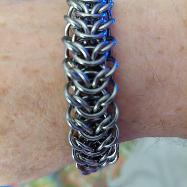 Elf Bridge Stainless Steel Chainmaille Bracelet, Chainmaille Jewelry ...