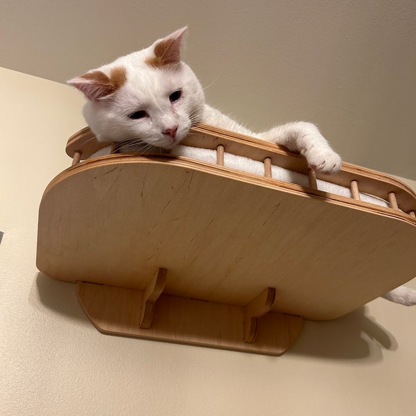 Cat Shelf, Cat Tower, Cat Bed, Cat Tree Tower, Cat Shelves for Wall ...