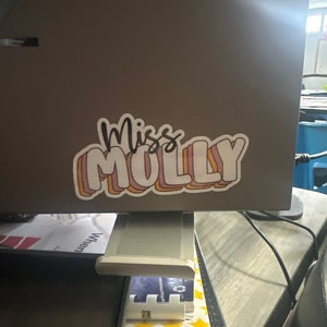 SMALL Waterproof Name Sticker Sets 1 or 2 Inch Personalized Sticker ...