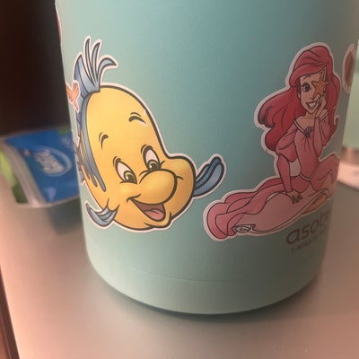 Flounder Sticker, Flounder Little Mermaid Sticker, Disneyland Sticker ...
