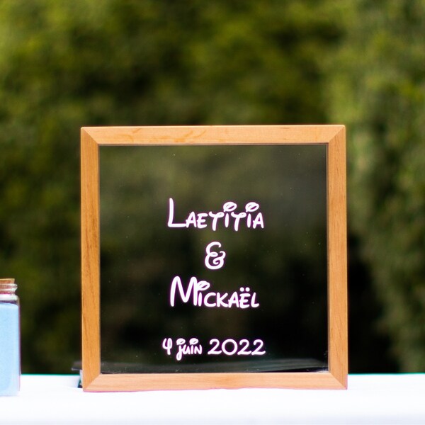 Personalized Wedding Sand Ceremony Photo Frame With Sand - Unity Sand ...