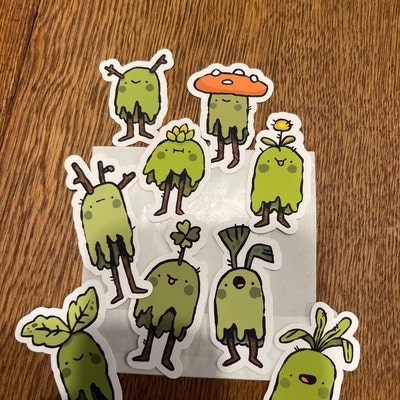 Moss Spirits Sticker Pack - Etsy