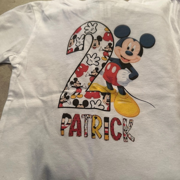 Boys Mickey Mouse Outfit, Disney Outfit for Boys, Mickey Pants and ...