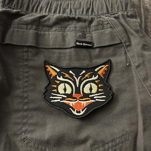 Scaredy Cat Patch - Etsy
