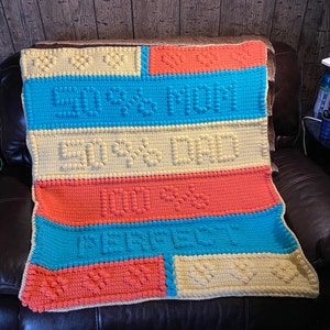 Personalize a Graph Add A Name, Crochet Pattern - Etsy