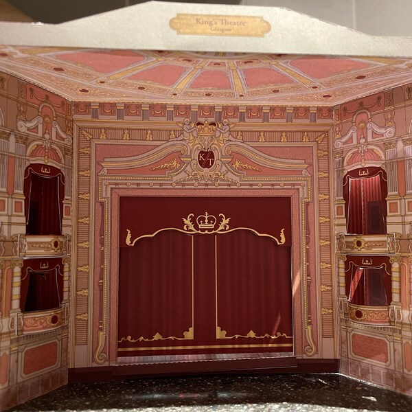 Shaftesbury Theatre, London - Cut Out and Build Your Own Miniature ...