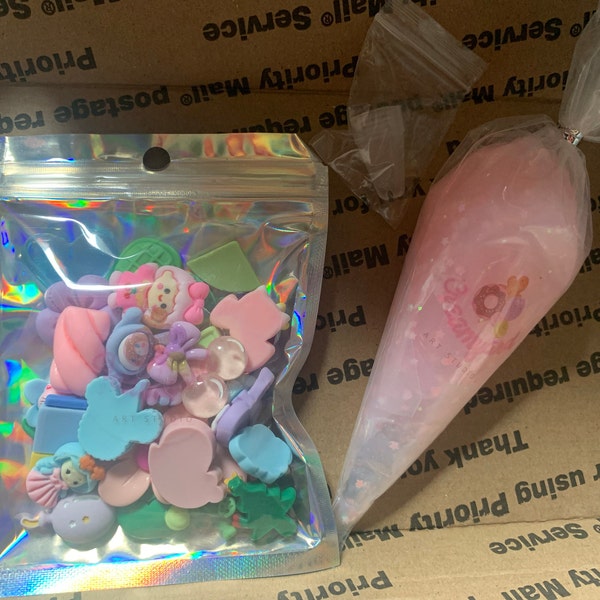 Decoden Cream, 70g, Silicone Whipped Deco Cream, Glitter Filled ...