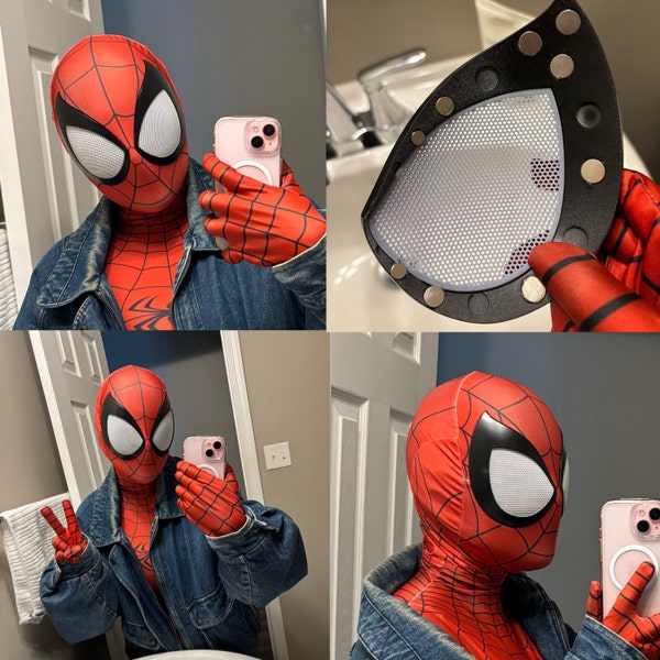 Faceshell Ultimate Spiderman - Etsy
