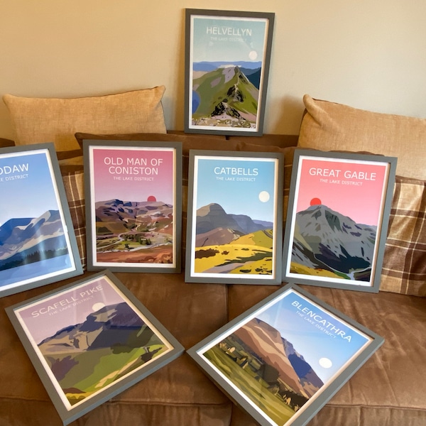 DIGITAL DOWNLOAD - Mount Snowdon Printable Art, Wales Landscape ...