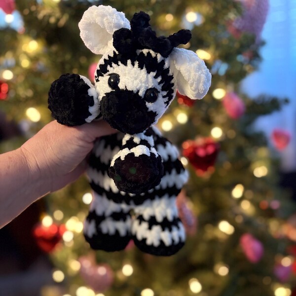 Zara the Zebra Crochet Pattern | No Sew Low Sew Crochet Amigurumi ...