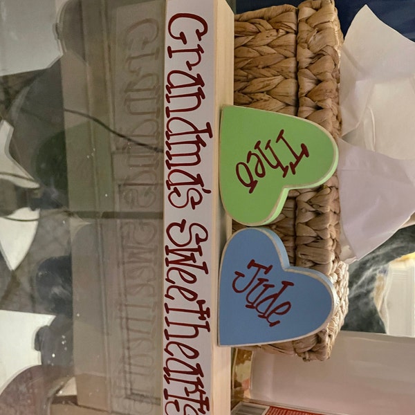 Personalized Valentine's Day Decor Valentines Day Grandma Gift ...