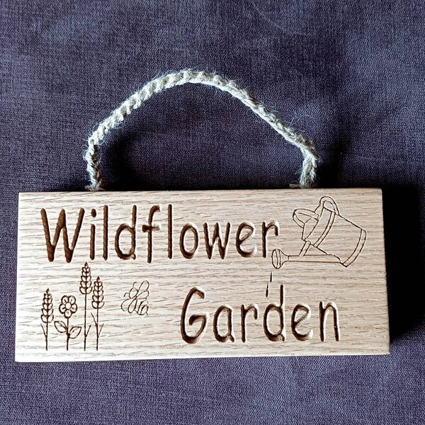 Personalised Wooden Pond Sign/oak Plaque/garden/water Feature/fish/frog ...
