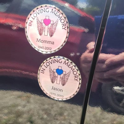 Tufskinz in Loving Memory Rated Badges Brushed Silver 1 Piece Kit - Etsy