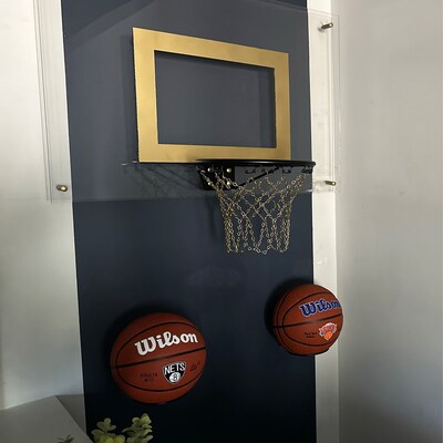 6 Hook Silver Chain Net for Mini Basketball Hoop Chain Net - Etsy