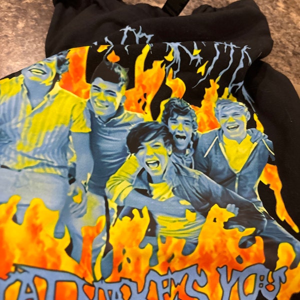 Heavy Metal Direction Shirt, One Direction Metal Shirt, One Direction ...