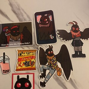 Cryptid Prints Trio Dnd Cryptids Rogue Mothman Druid | Etsy