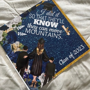 Graduation Cap Topper Label/criminal Justice Major/ Future FBI - Etsy