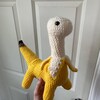 Bananasaurus Dinosaur NO SEW Crochet Pattern - Etsy Canada