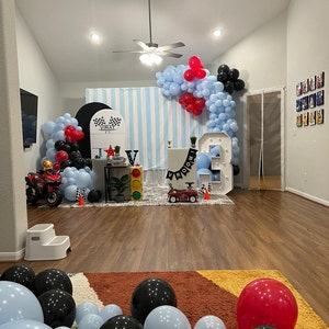 2022 Graduation Balloon Arch Blue/white/gold Sparkle Foil Balloon ...