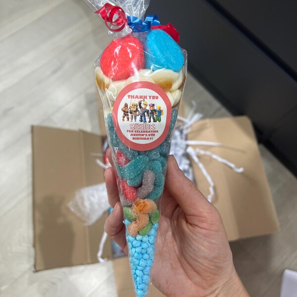 Mario & Sonic Gaming Inspired Candy Cones - Etsy