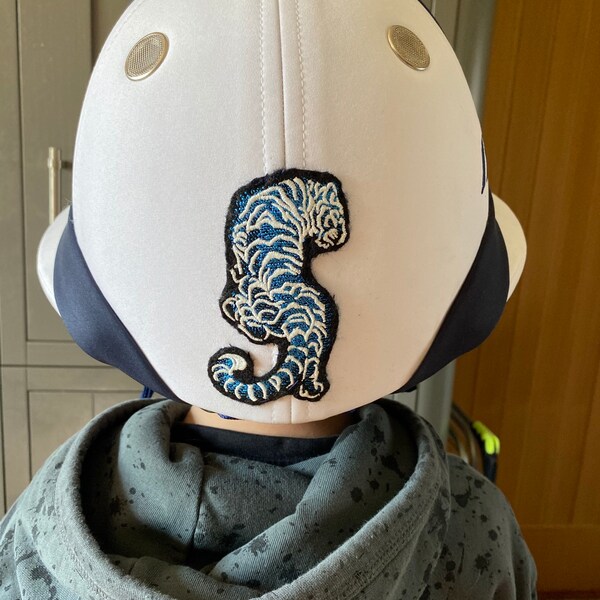 White Tiger Iron on Patch, Glow in the Dark Iron on Patch, Patches for ...