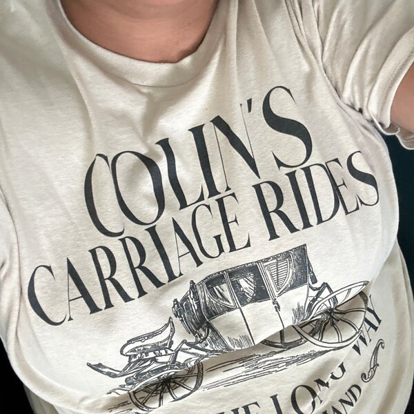 Penelope and Colin Carriage Scene Shirt, Bridgerton Polin Season ...