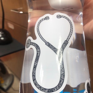 Stethoscope Sticker WATERPROOF - Etsy