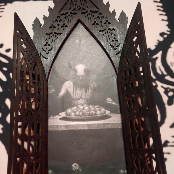 Gate Photo Frame, 15" Goth Frame - Etsy