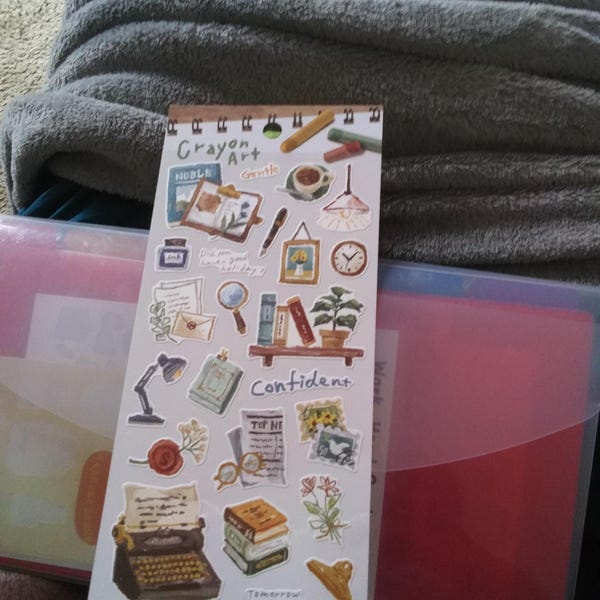 Cherish Sticker Sheets by Mind Wave Cute Kawaii Baby Animals Rabbit ...