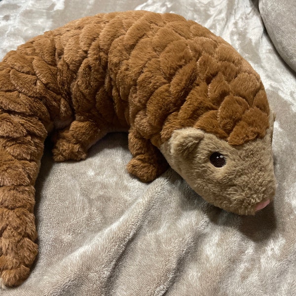 Pangolin Plush - 4lbs Weighted - Etsy