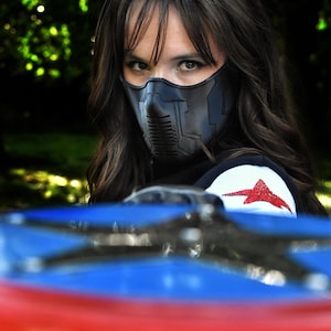 3d Printed Winter Soldier Mask Bucky Barnes Bucky Winter - Etsy