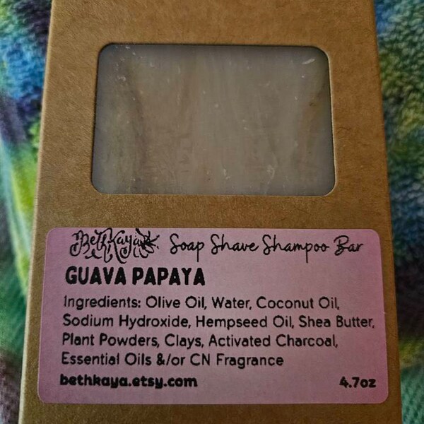 GEO MOUNTAIN - Masculine Fragrance Bar - Soap Shave Shampoo - by ...