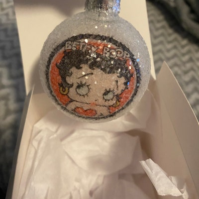 NEW Disney's frozen Elsa and Anna Glass Glitter Ornament - Etsy