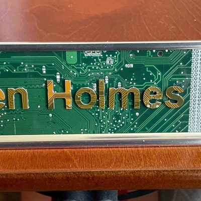 Circuit Board Keychain CHOOSE COLOR, Computer Key Fob, Geek Gift ...