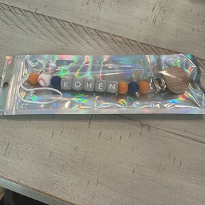 Personalized Pacifier Clips - Etsy