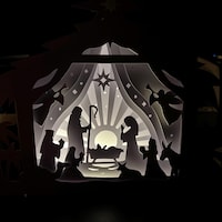 Affe Laternen Vorlage SVG Tier Laterne Laternen für Kinder Vorlage DIY ...