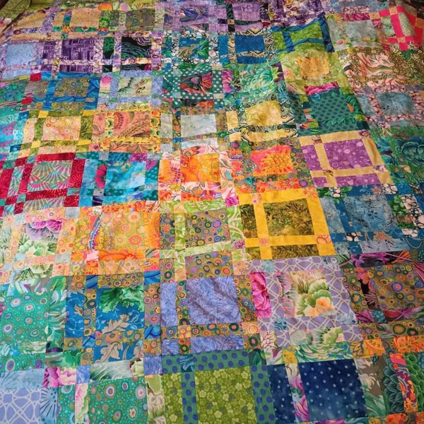 Kaffe Fassett Fabric Dream GP148 Red Floral Flowers 100% Cotton Fabric ...