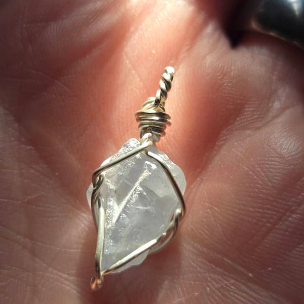 Raw Ruby Crystal Necklace, July Birthstone, Necklace for Passion ...