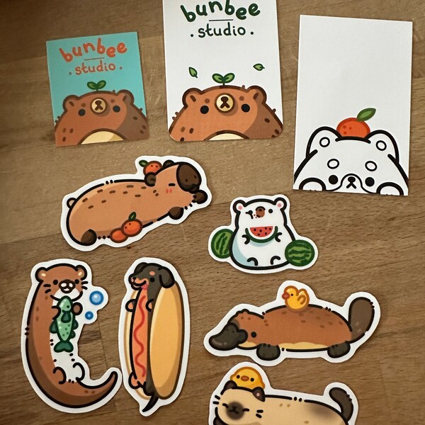 Otterly Adorable Sticker - Etsy