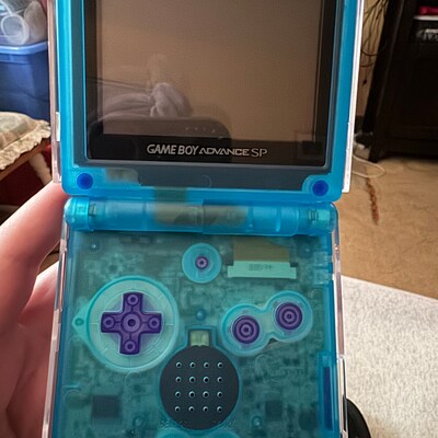 Nintendo Gameboy Advance SP Soft Touch the Great Wave IPSV5 3.0 Inch HD ...