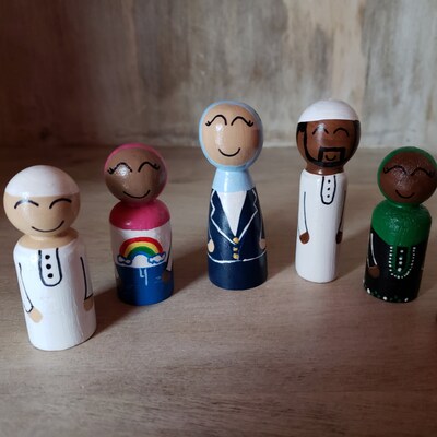 Arabic Counting Dolls/math Sorting Dolls/number Sorting/montessori Math ...