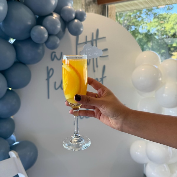 Bow Bar Menu, Baby Shower Bar Menu, Bar Menu, Bridal Shower Bar Menu ...