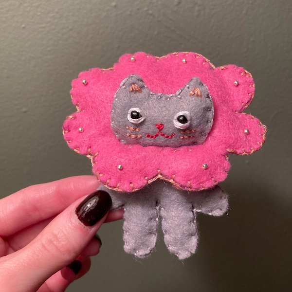 Ferdinand the Felt Cat PDF Sewing Pattern | Beginner Friendly | Digital ...