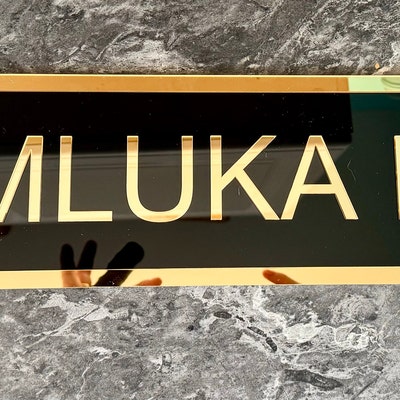 Business Logo Signs 3D Acrylic Business Signage Salon Décor Salon Sign ...