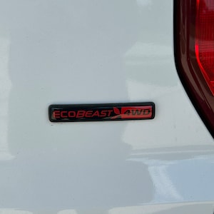 Gel Coated domed FORD ECOBEAST Emblem Overlays Ecoboost Eco - Etsy